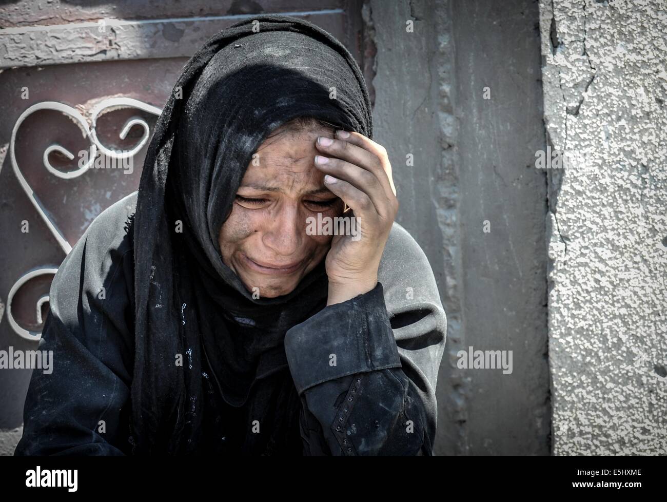 Beit Hanoun, Gaza Strip, Palestinian Territory. 1st Aug, 2014. A ...