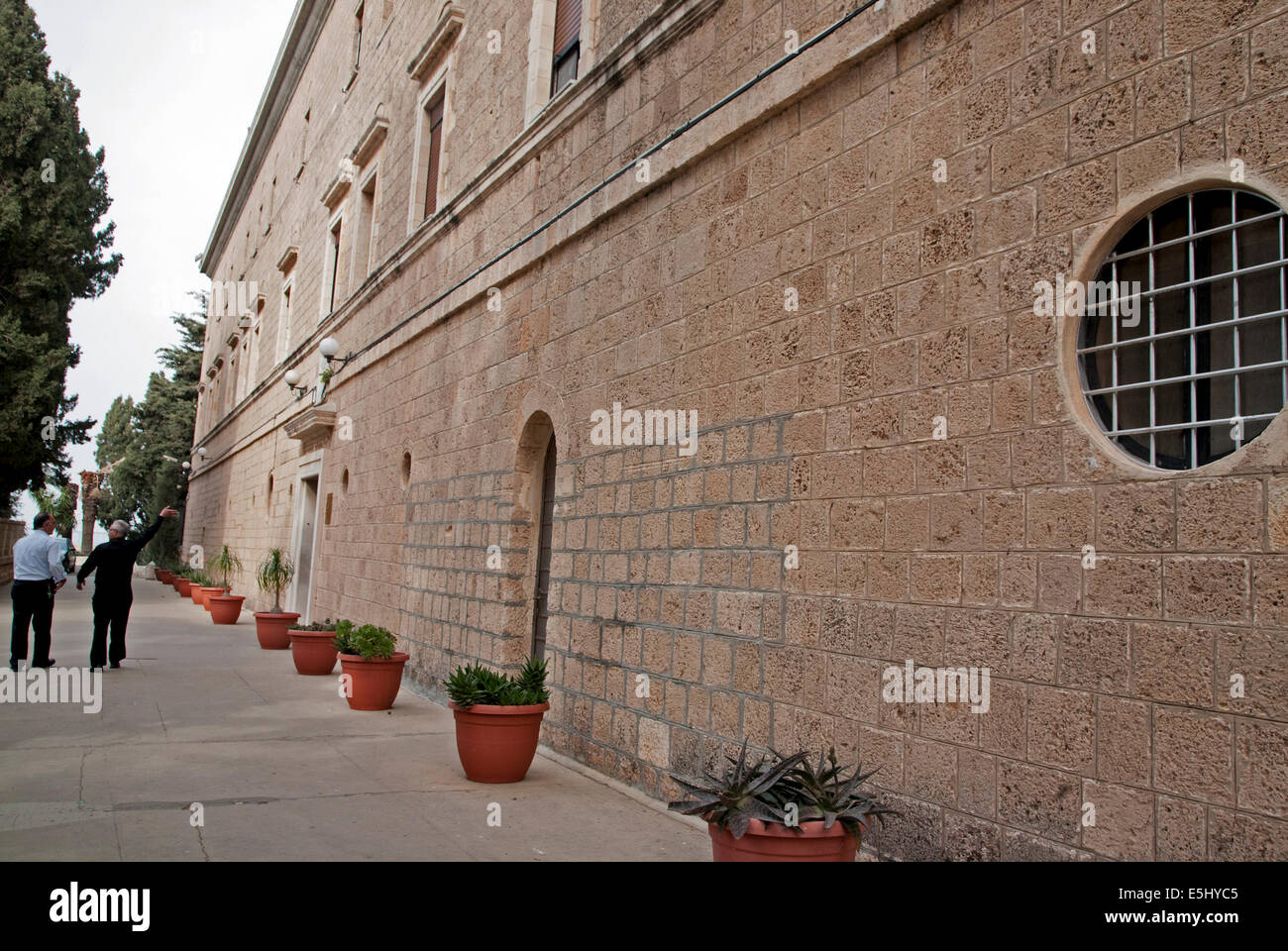 Exterior of Stella Maris Church, Haifa, Israel Stock Photo - Alamy