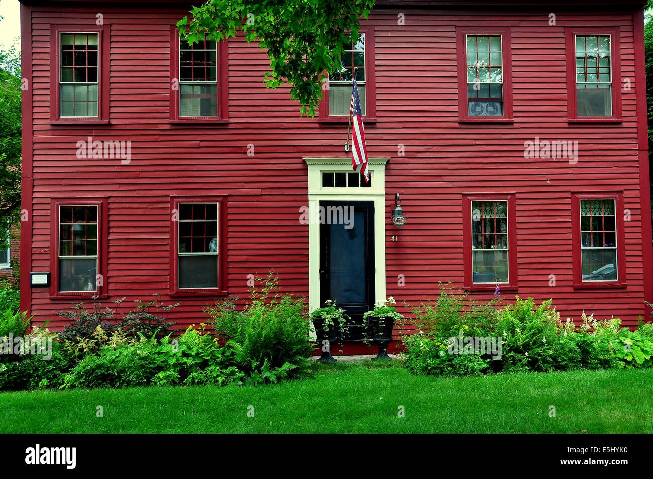 HANCOCK, NEW HAMPSHIRE: 18th century clapboard colonial home listed on ...