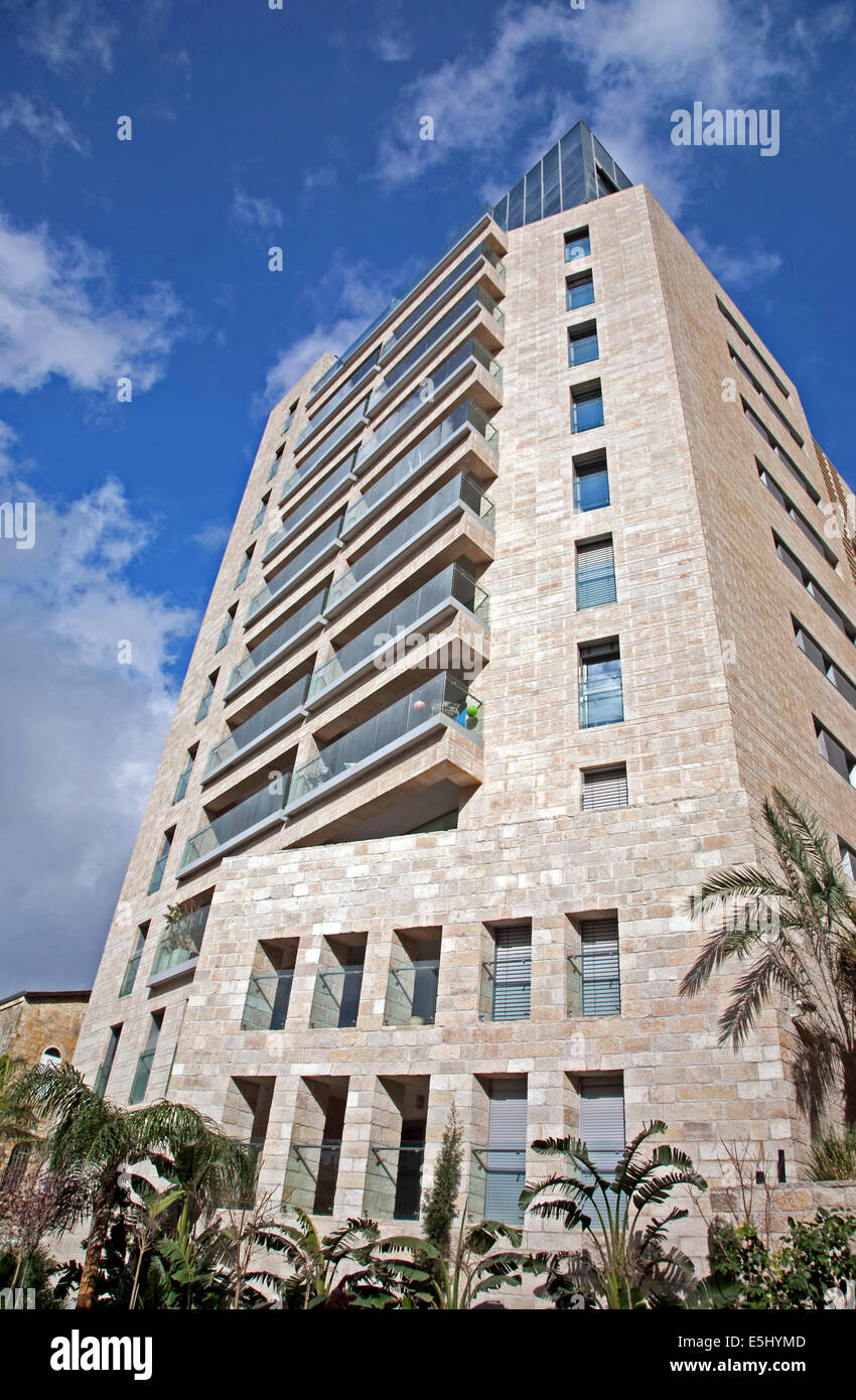 Modern architecture, Jerusalem, Israel Stock Photo - Alamy