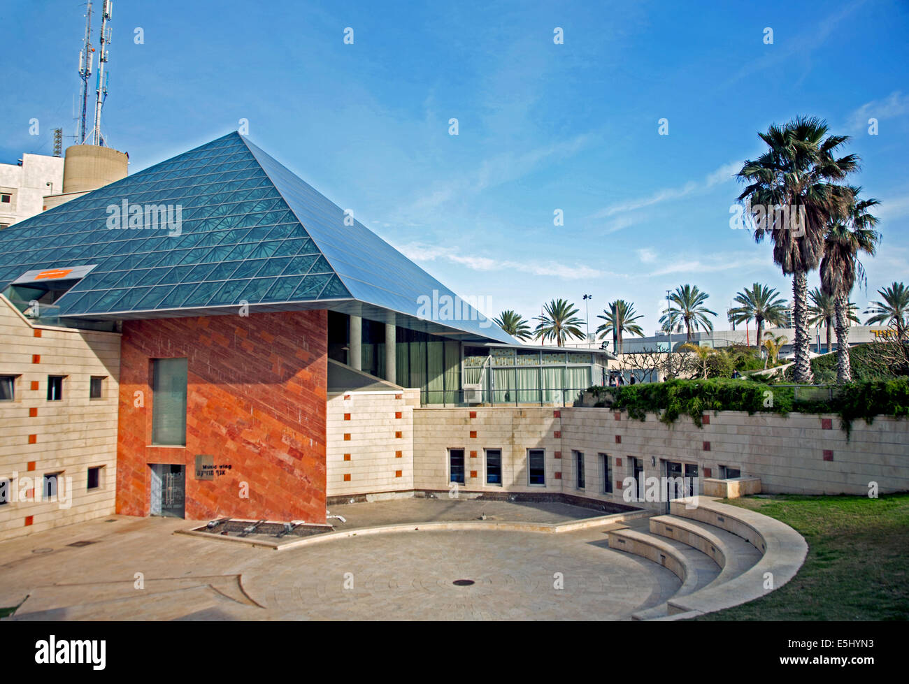 The Ashdod Museum of Art Monart Centre, Ashdod, Israel Stock Photo - Alamy