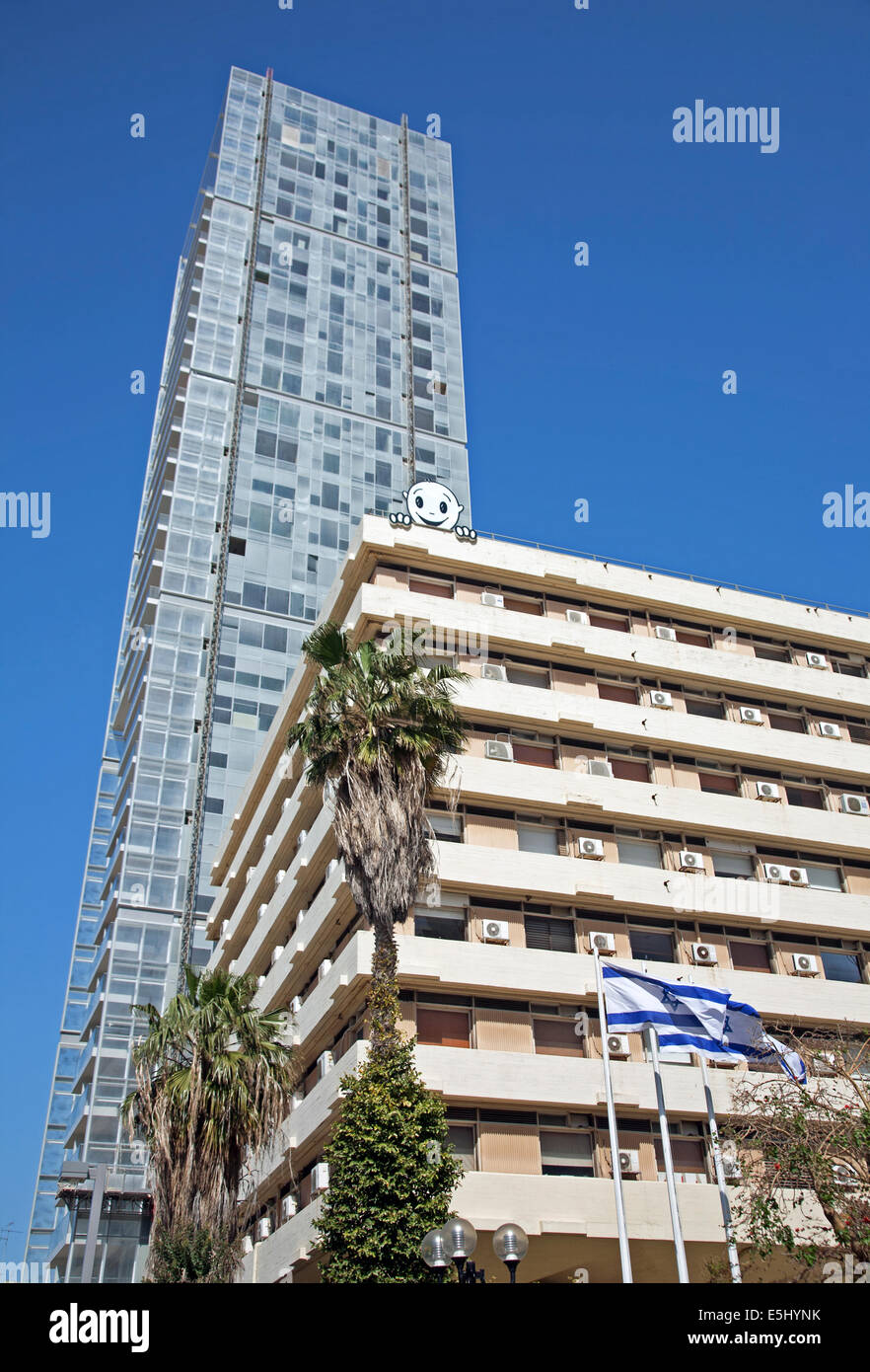 Modern architecture in city centre, Tel Aviv, Israel Stock Photo - Alamy