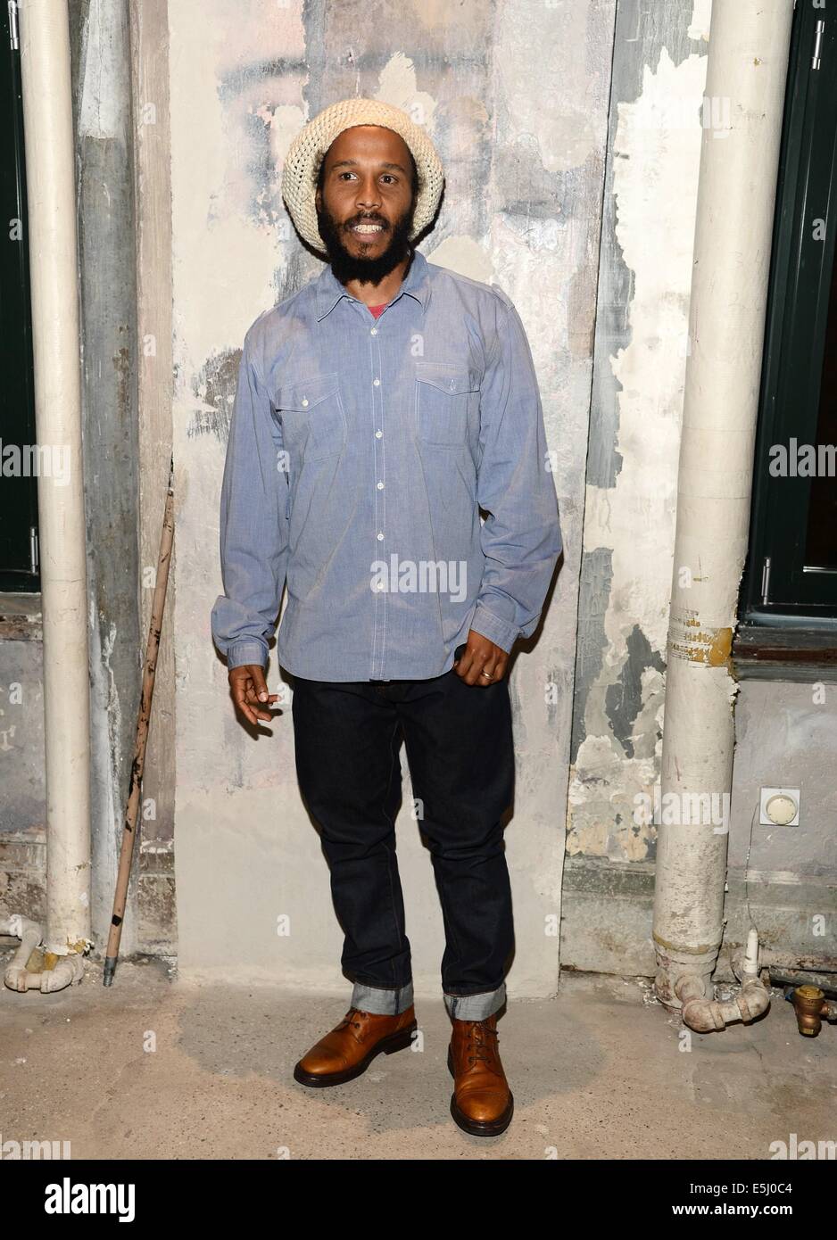 New York, NY, USA. 1st Aug, 2014. Ziggy Marley in attendance for AOL ...