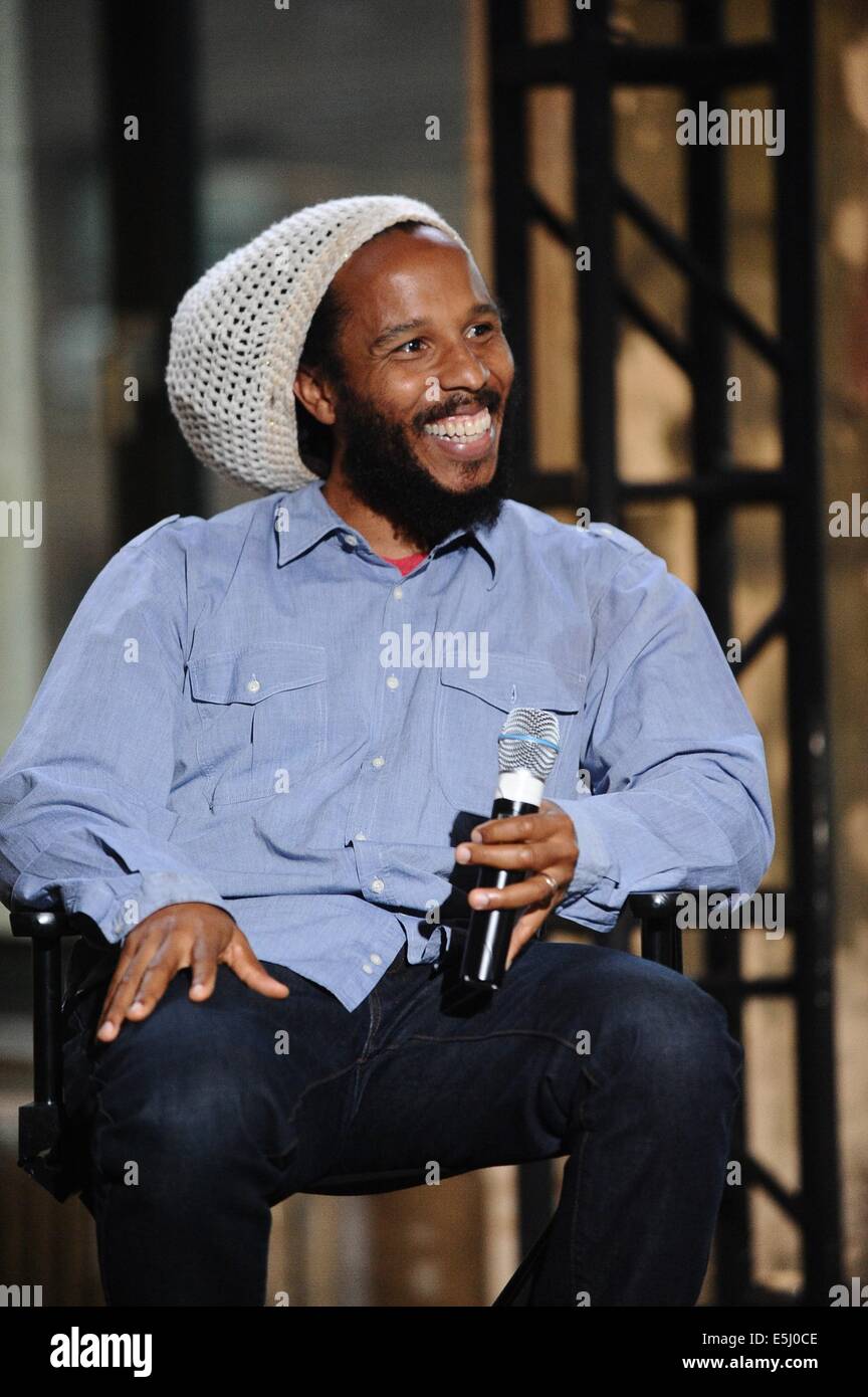 New York, NY, USA. 1st Aug, 2014. Ziggy Marley in attendance for AOL ...