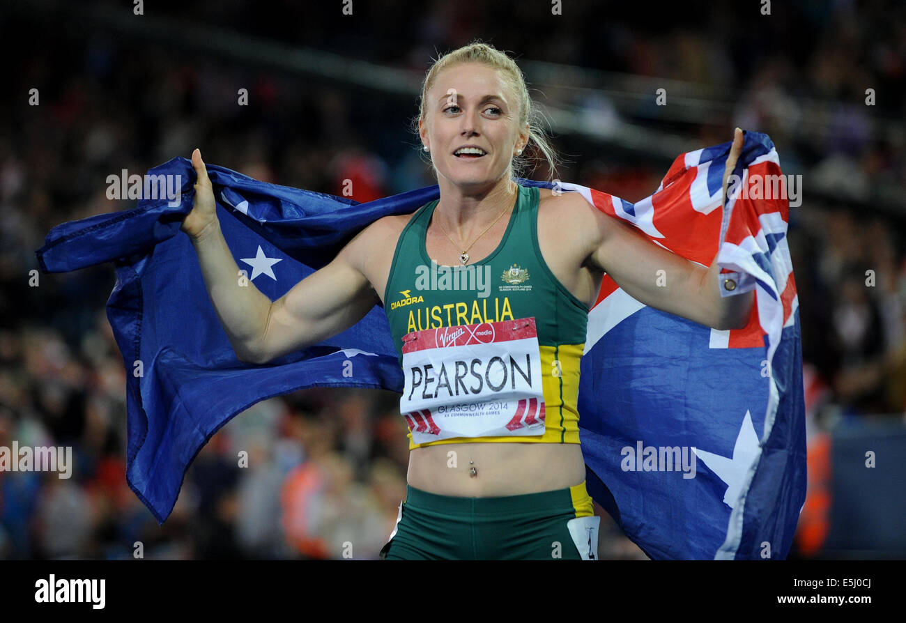 SALLY PEARSON WOMEN'S 100M HURDLES HAMPDEN PARK GLASGOW SCOTLAND 01 ...