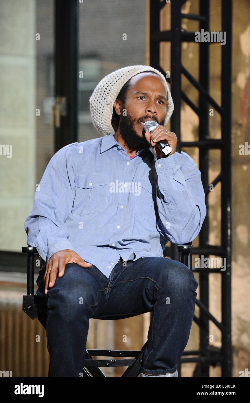 New York, NY, USA. 1st Aug, 2014. Ziggy Marley in attendance for AOL ...