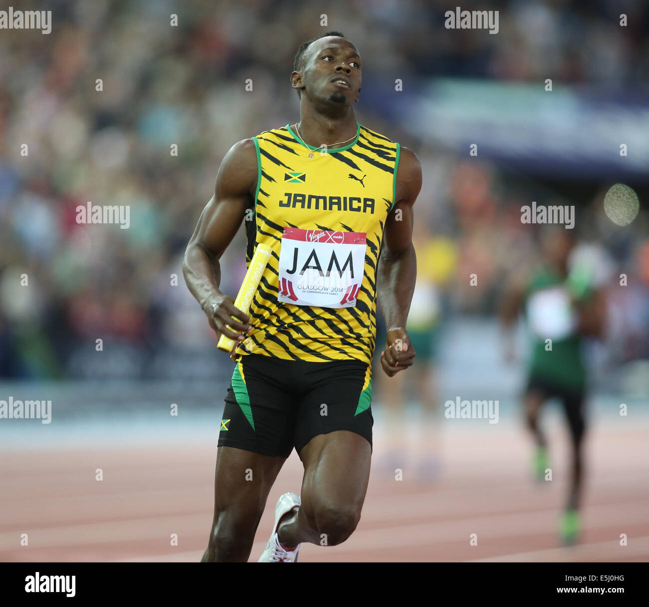 Glasgow, Scotland. 01st Aug, 2014. Glasgow Commonwealth Games. Usain ...