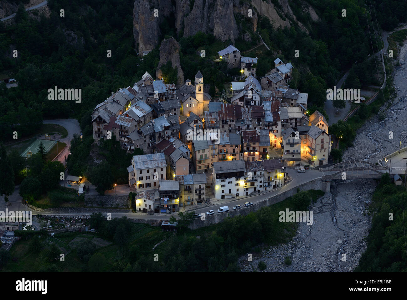 Village of peone hi-res stock photography and images - Alamy