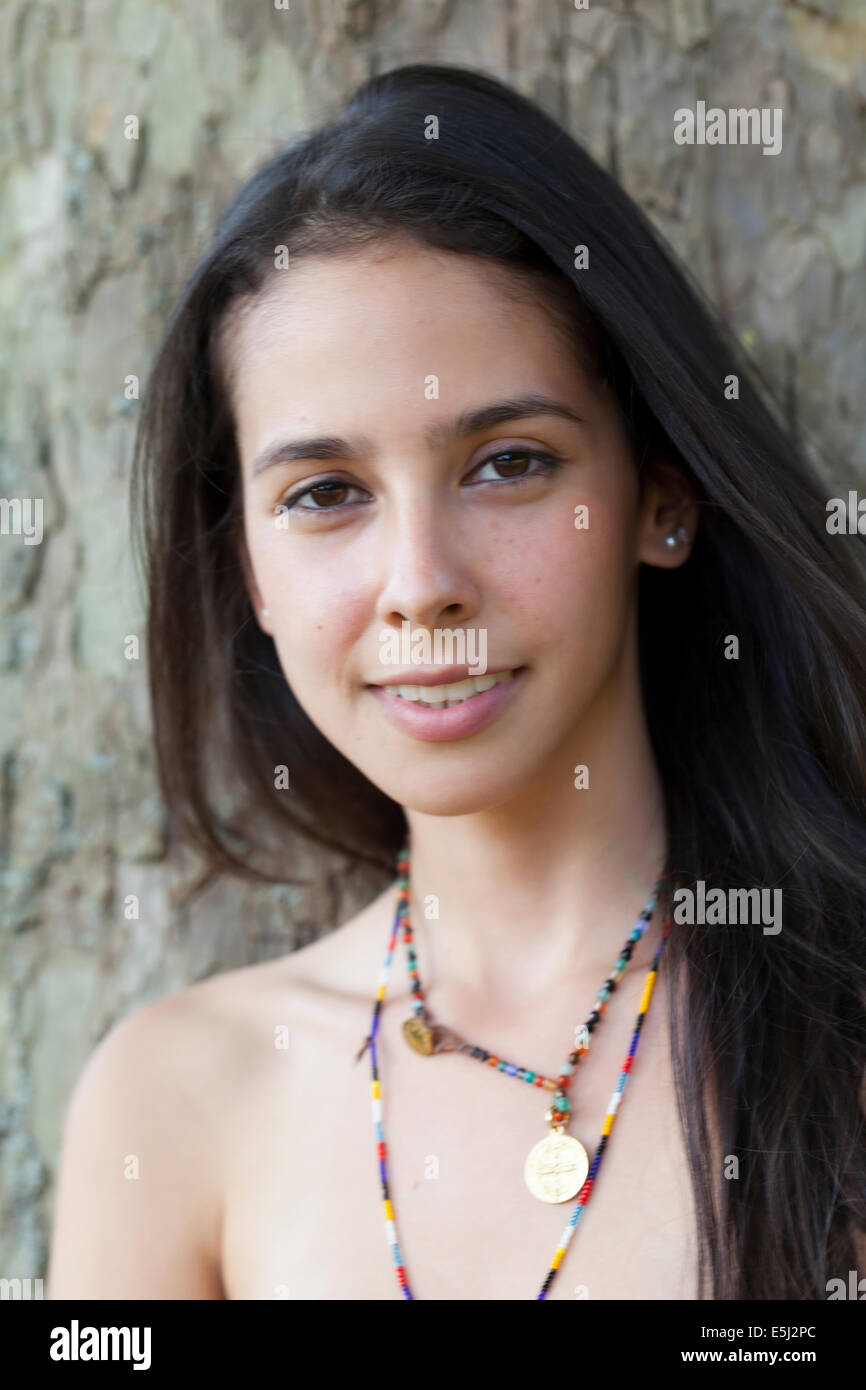 A young Venezuelan woman Stock Photo - Alamy