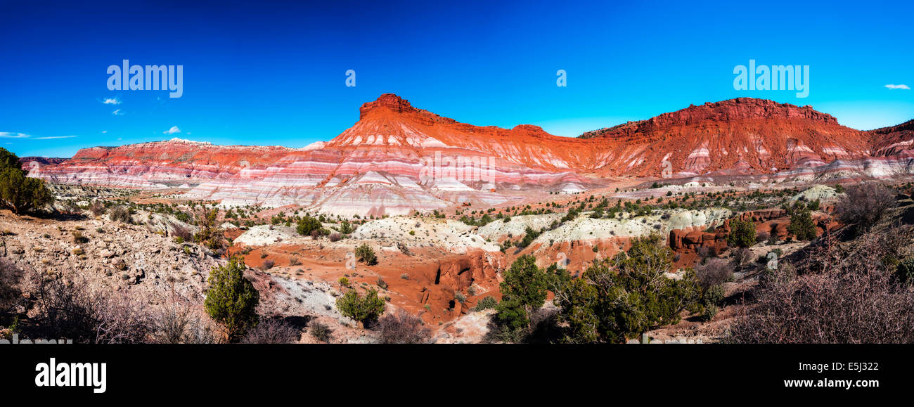 Evening light on the Cockscomb, Grand Staircase-Escalante National ...