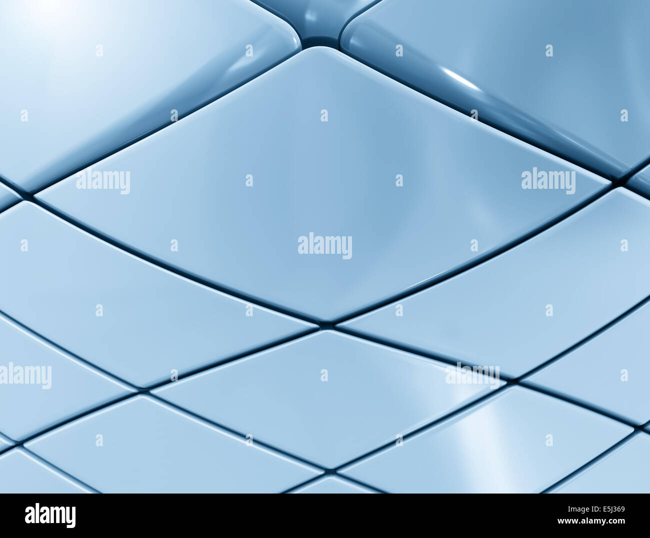 Abstract blue metallic surface Stock Photo - Alamy