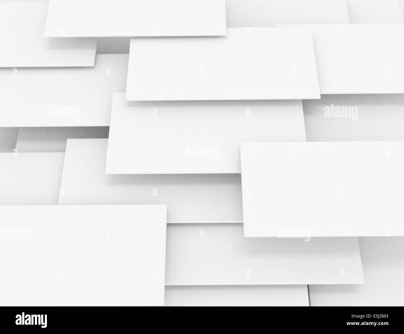 white squares overlapping design background Stock Photo - Alamy