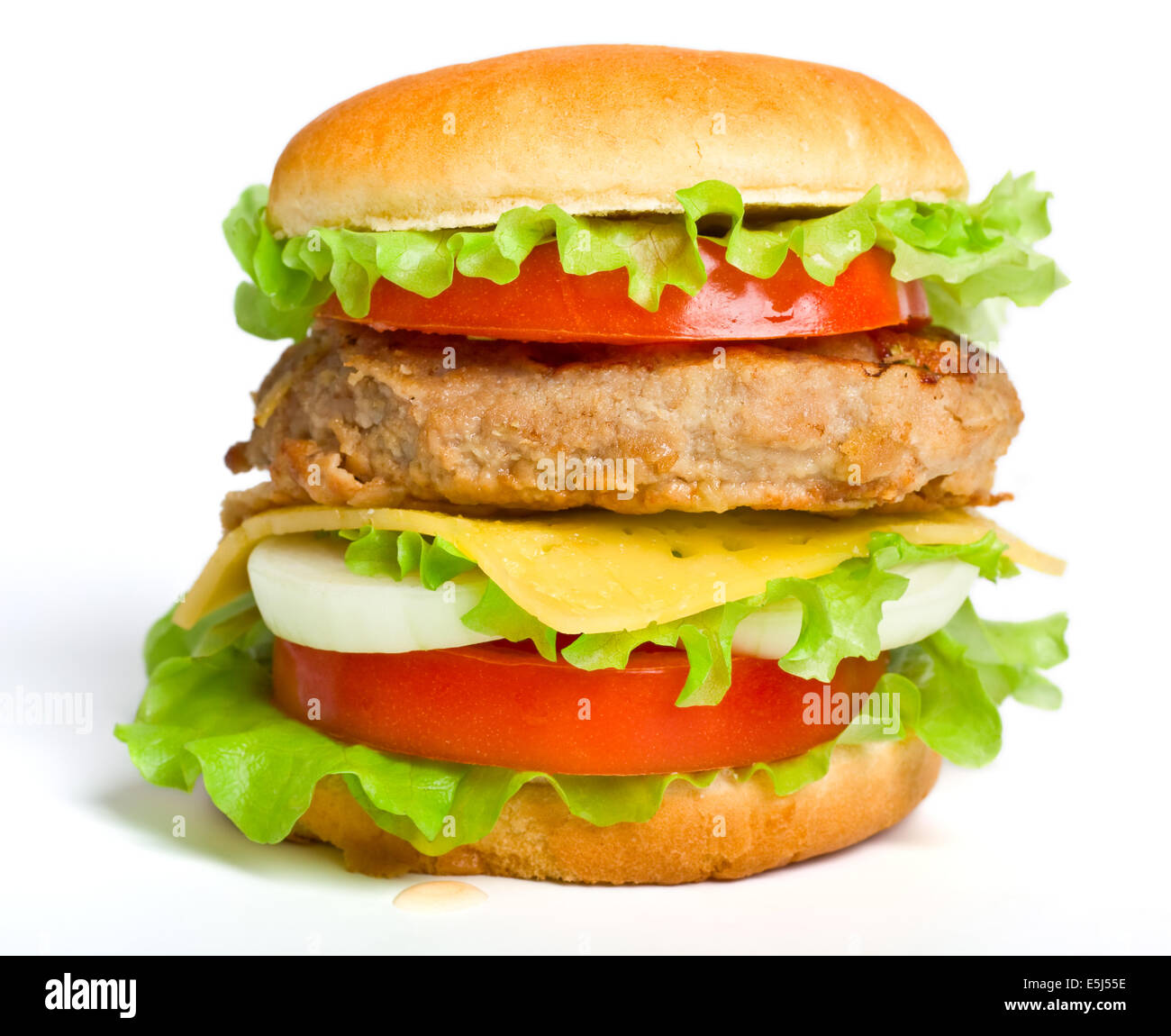Big cheeseburger Cut Out Stock Images & Pictures - Alamy