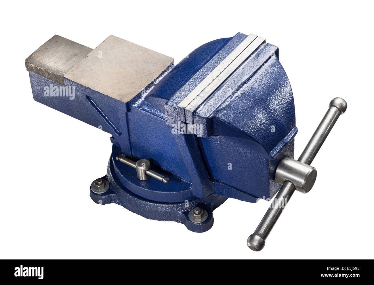 Table vise isolated on white Stock Photo - Alamy