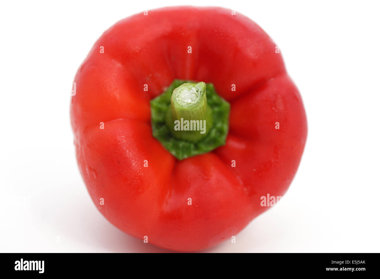 Fresh red peppers Stock Photo - Alamy