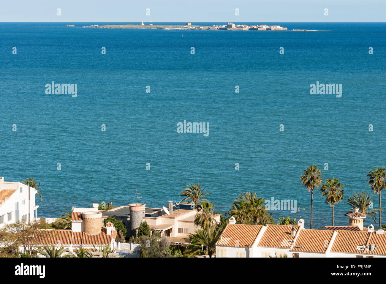 Views of Santa Pola Stock Photo - Alamy