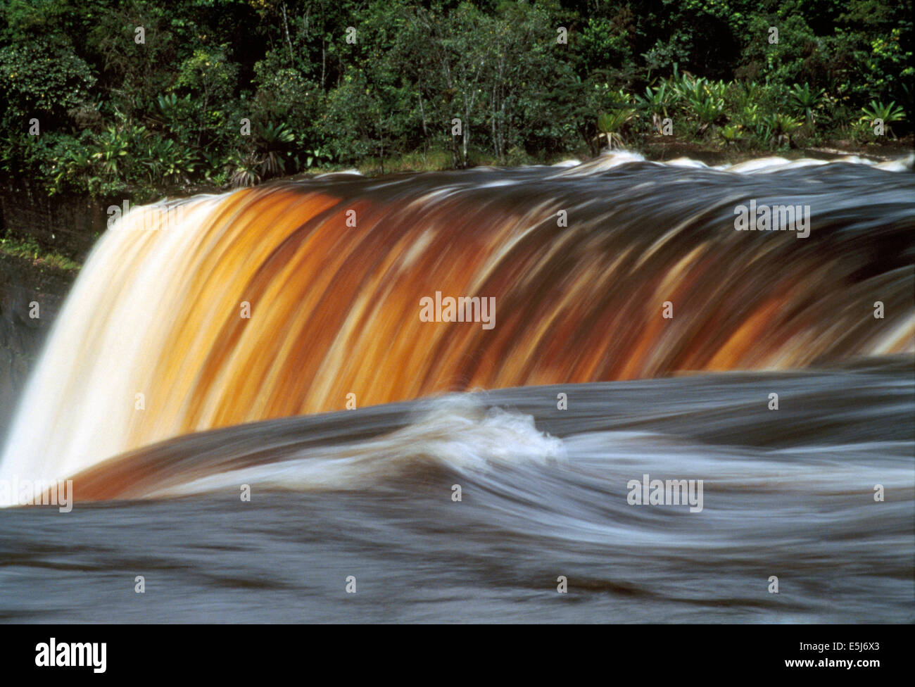 Kaieteur Falls - a 226 metre high waterfall on the Potaro River in ...