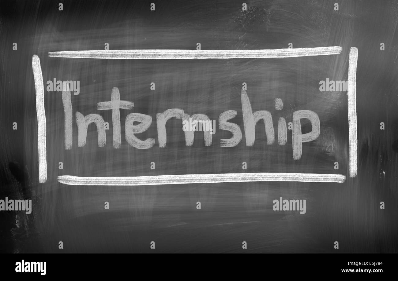 Internship text hi-res stock photography and images - Alamy