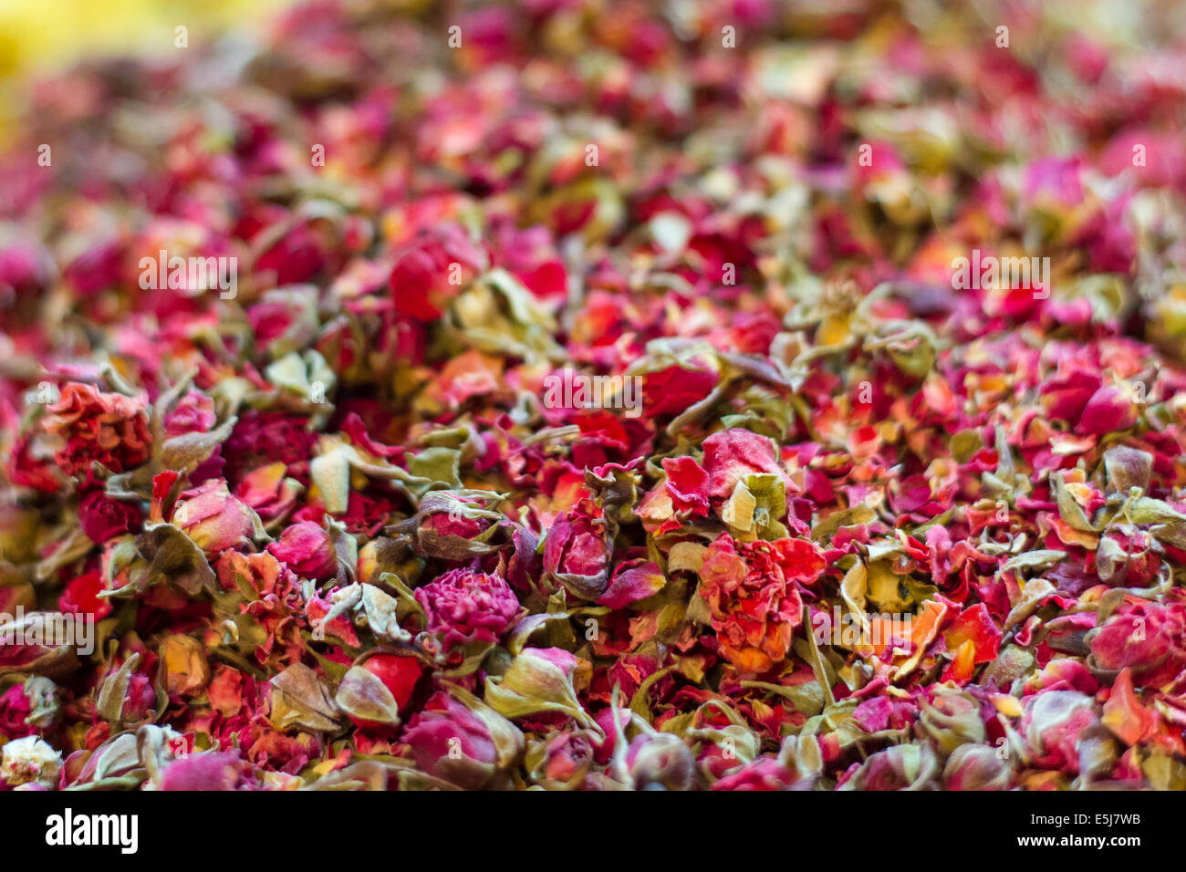 Dried Roses in Spice Bazaar Stock Photo - Alamy