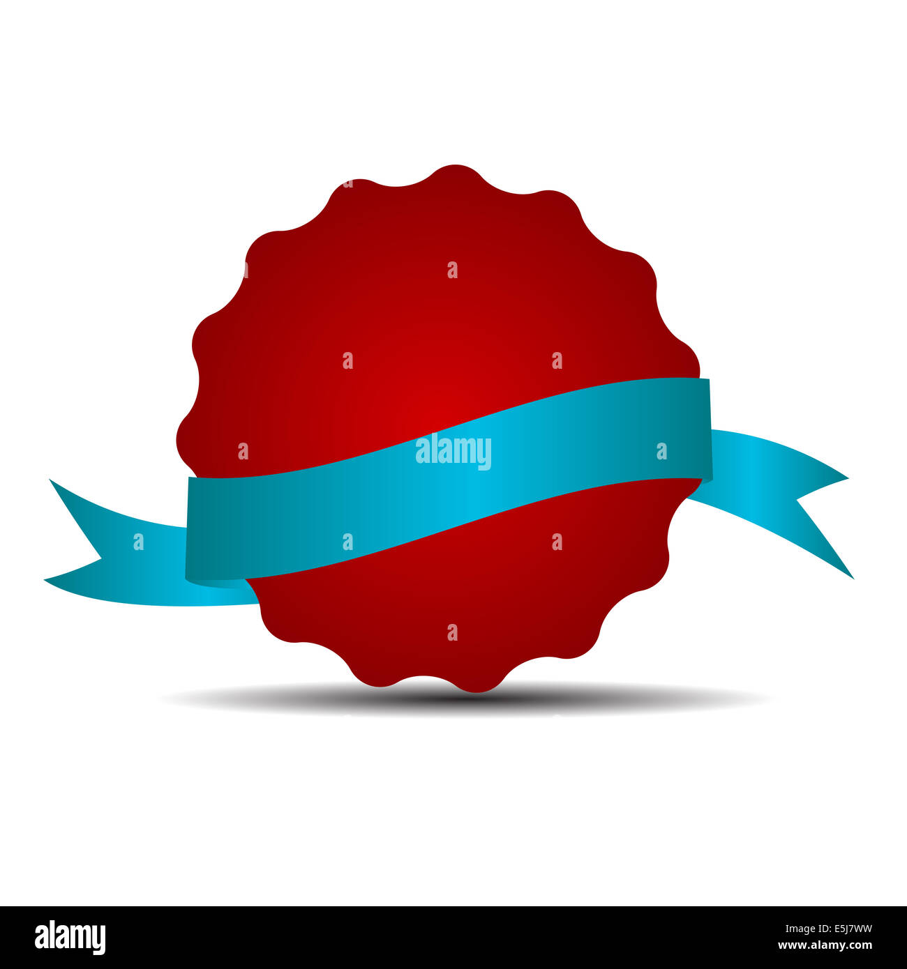 Red Label Sign Template Vector Illustration Stock Photo - Alamy