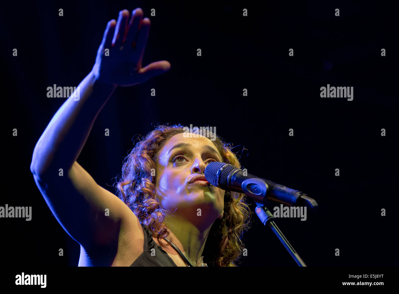 Nuremberg, Germany. 01st Aug, 2014. Israeli singer Achinoam Nini, known ...