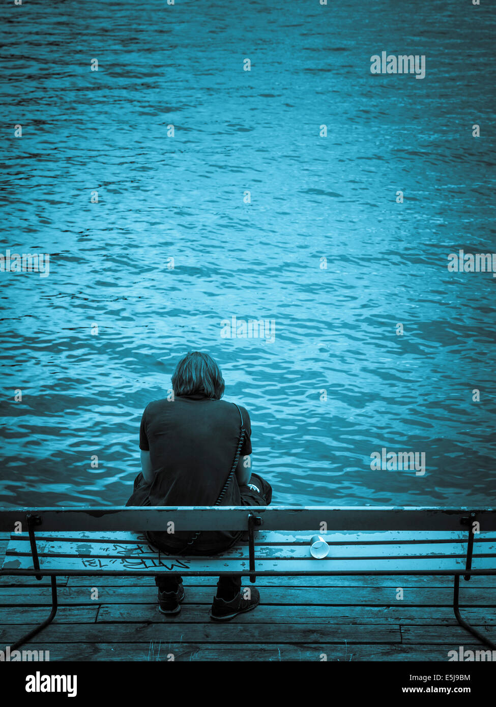 Feeling blue hi-res stock photography and images - Alamy