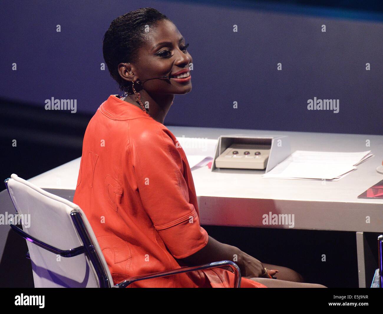 Judge Nikeata Thompson during the semifinal of the ProSieben dance show ...