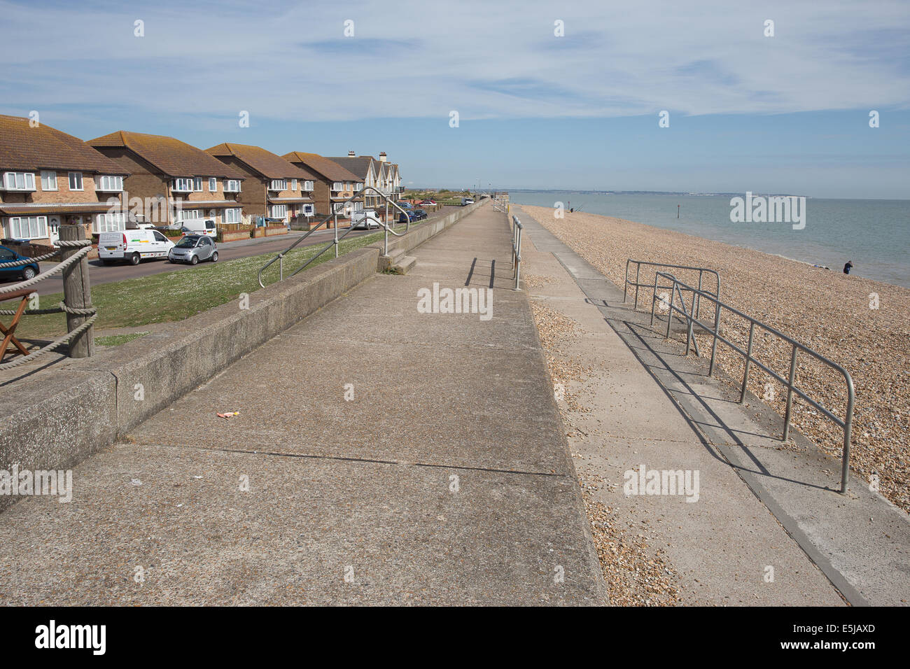 Deal sea flood defences Kent UK England Europe Stock Photo - Alamy