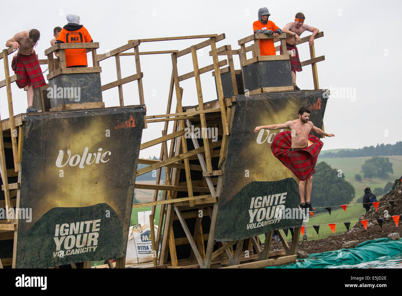 Skipton, North Yorkshire, UK. 2nd Aug, 2014. 5,800 participants are ...