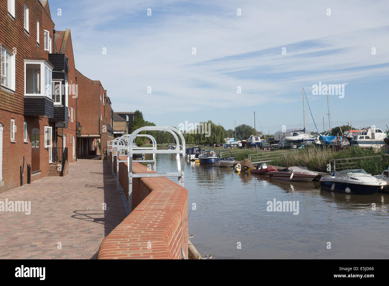 Sandwich town centre center Kent England UK Europe Stock Photo - Alamy