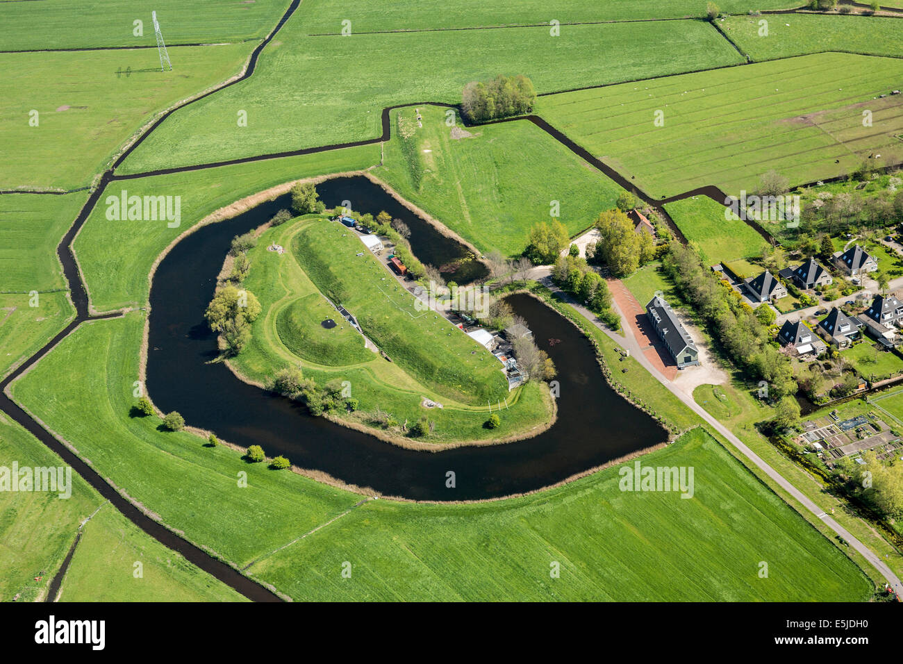 Netherlands, Fort Markenbinnen, Defence Line of Amsterdam. Hollandse ...