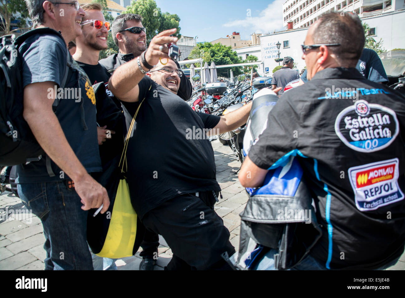 Gibraltar. 2nd Aug, 2014. Both local and foreign bikers enjoyed ...