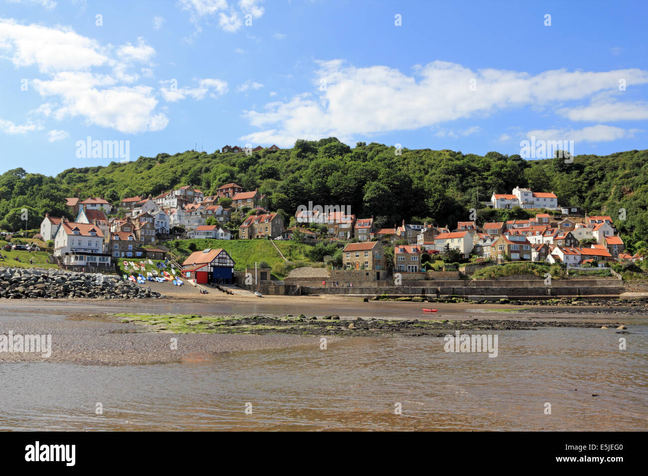 Runswick Bay, North Yorkshire, England, UK Stock Photo - Alamy