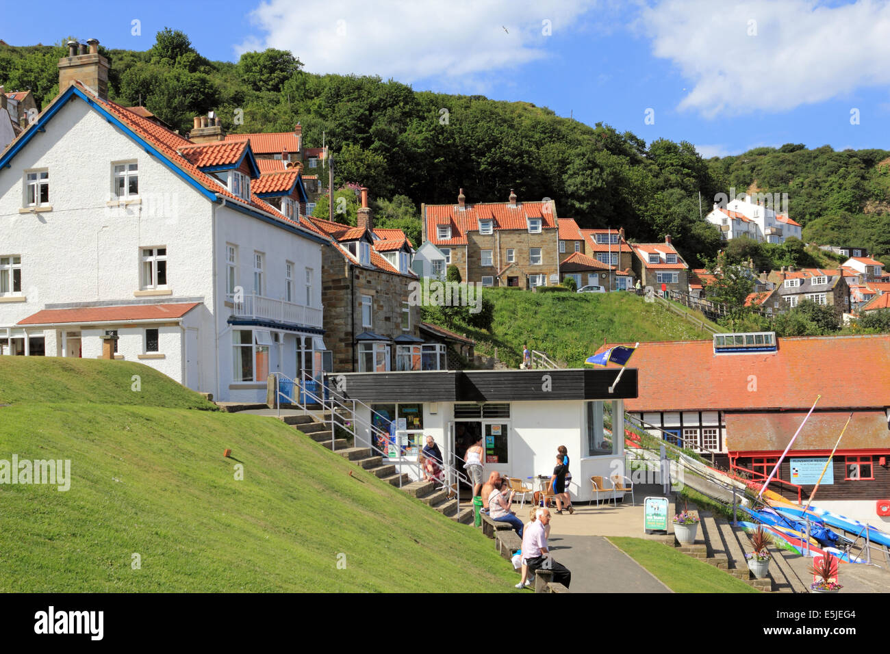 Runswick Bay, North Yorkshire, England, UK Stock Photo - Alamy