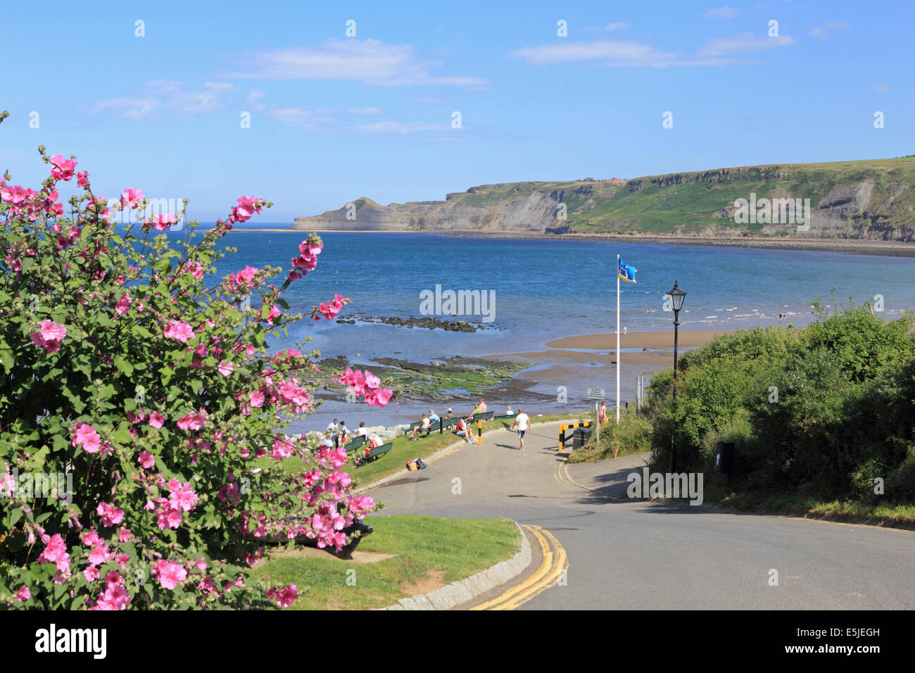 Runswick Bay, North Yorkshire, England, UK Stock Photo - Alamy