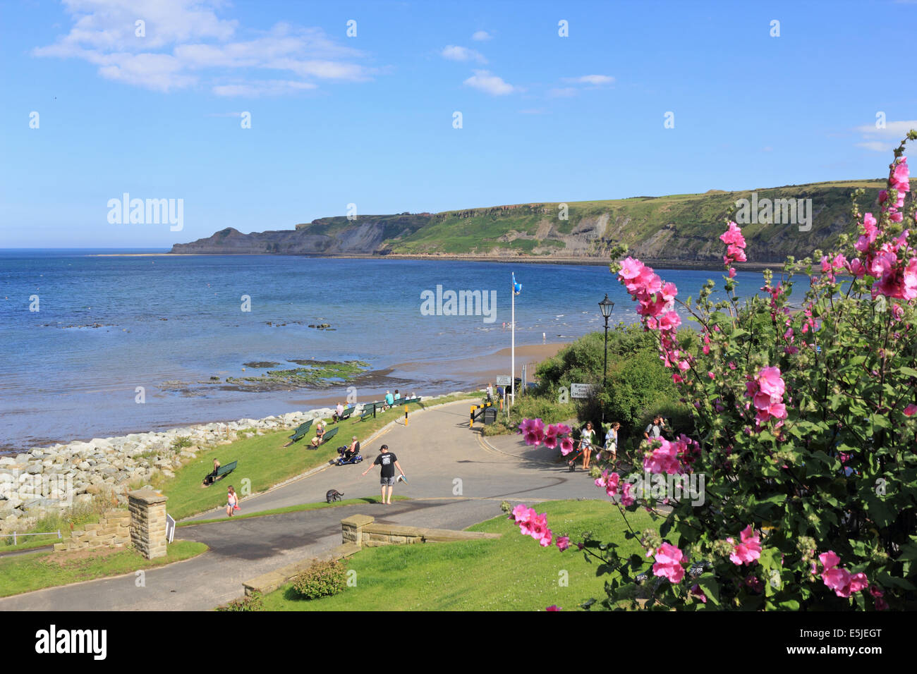 Runswick Bay, North Yorkshire, England, UK Stock Photo - Alamy