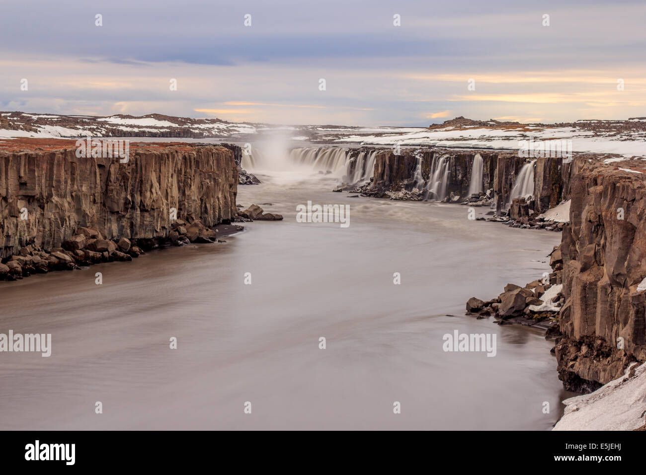 Selfoss in winter hi-res stock photography and images - Alamy