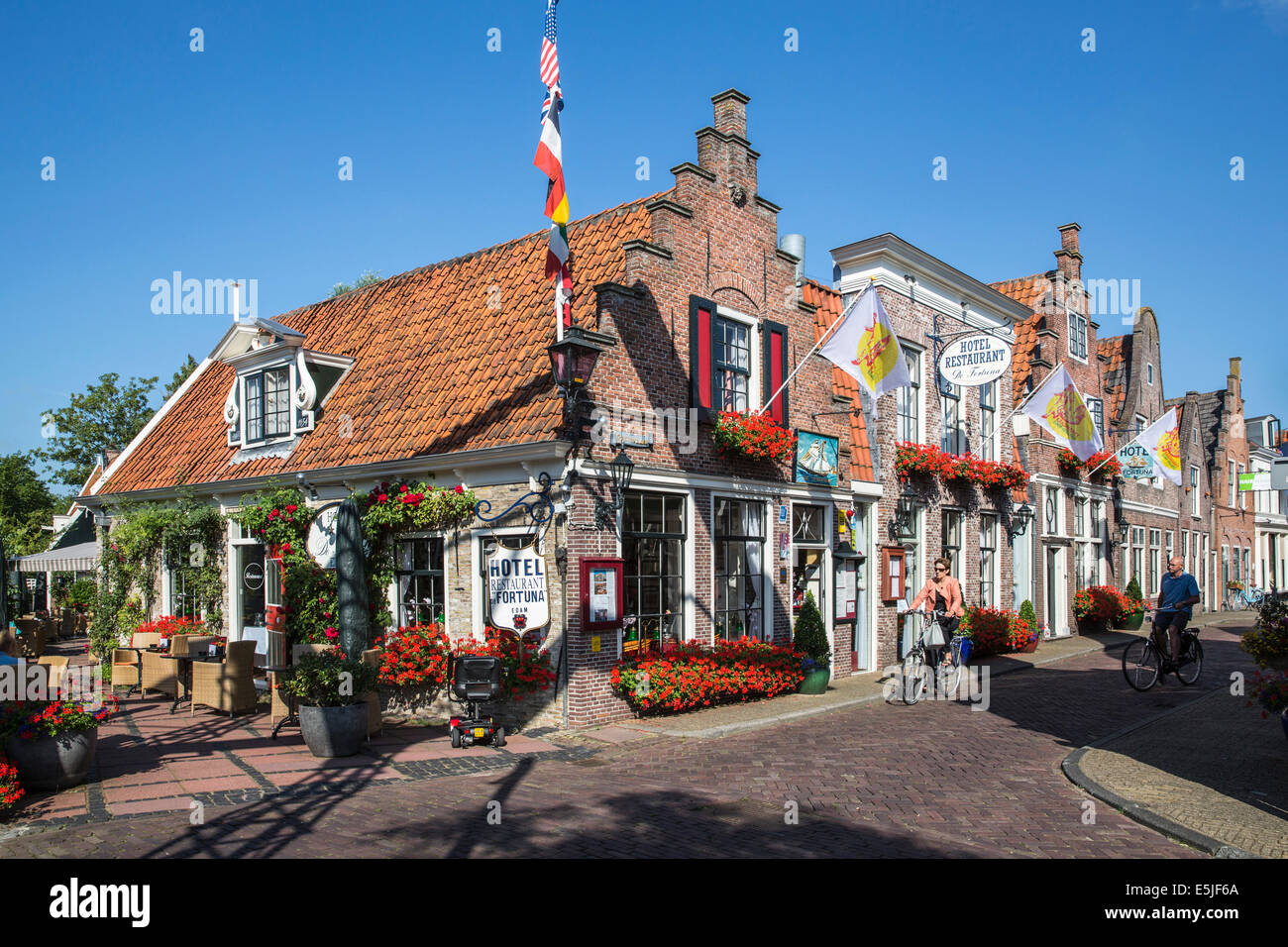 Netherlands, Edam, Hotel Fortuna Stock Photo - Alamy