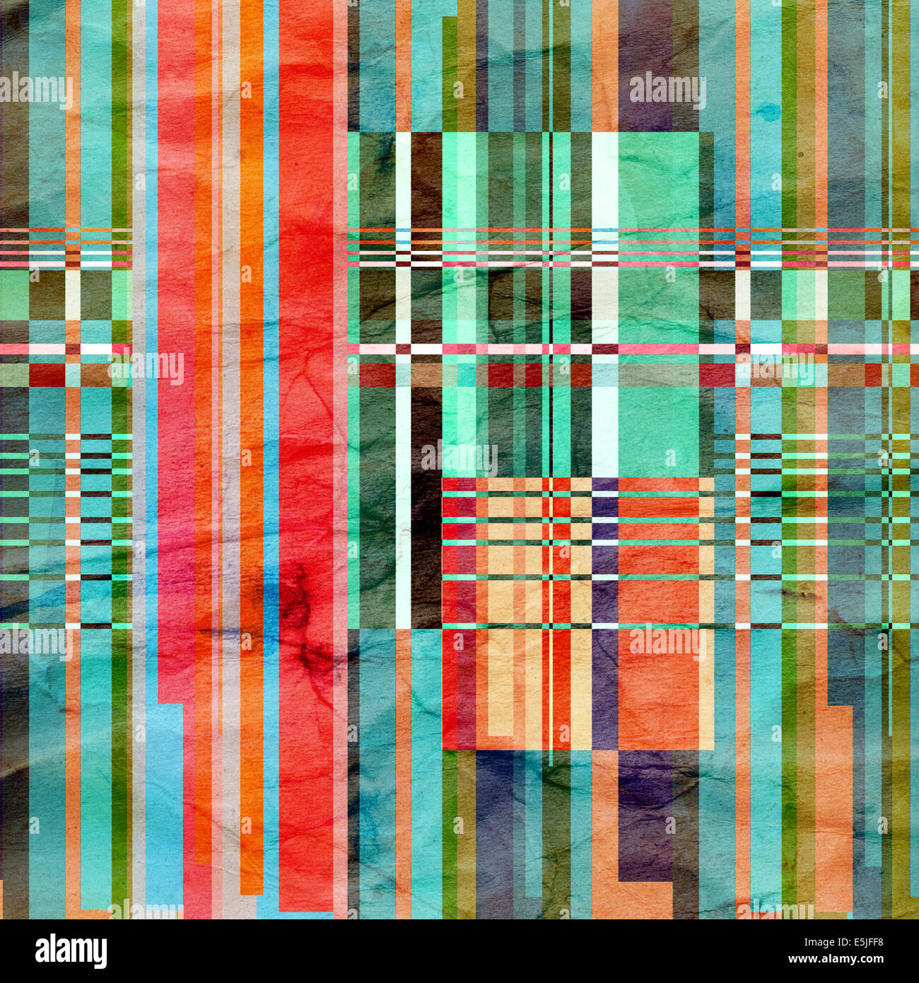 Aged bright abstract background with different stripes Stock Photo - Alamy