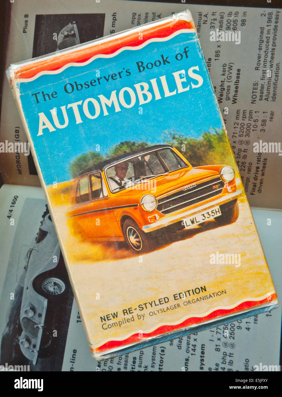 The Observer’s Book of Automobiles cars Stock Photo - Alamy