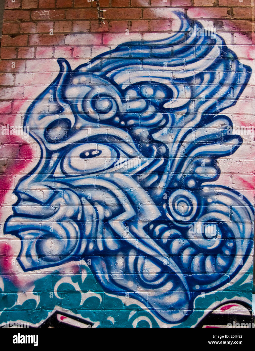 Mask graffiti graffiti hi-res stock photography and images - Alamy