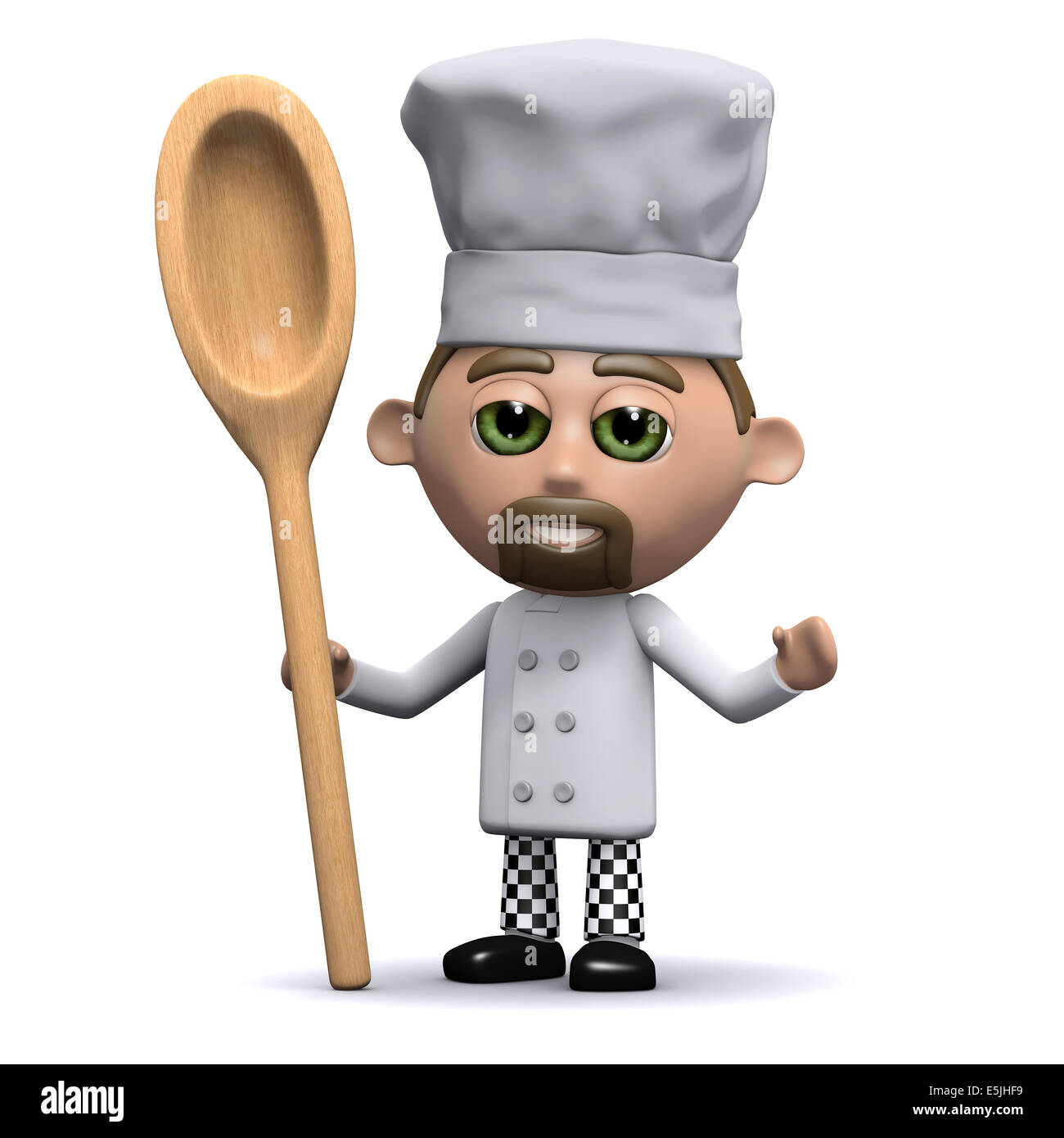 Cartoon wooden spoon hi-res stock photography and images - Alamy