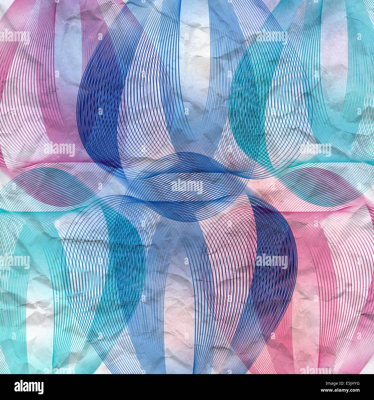 bright and unusual abstract pattern from different lines Stock Photo ...