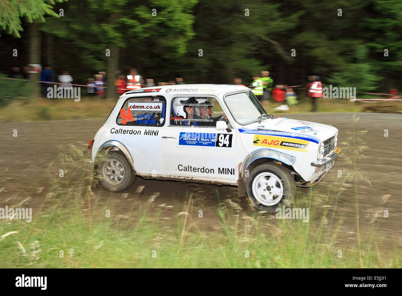 Scotland. 2nd Aug, 2014. Stephen Fraser and Gareth MacMillan in their ...