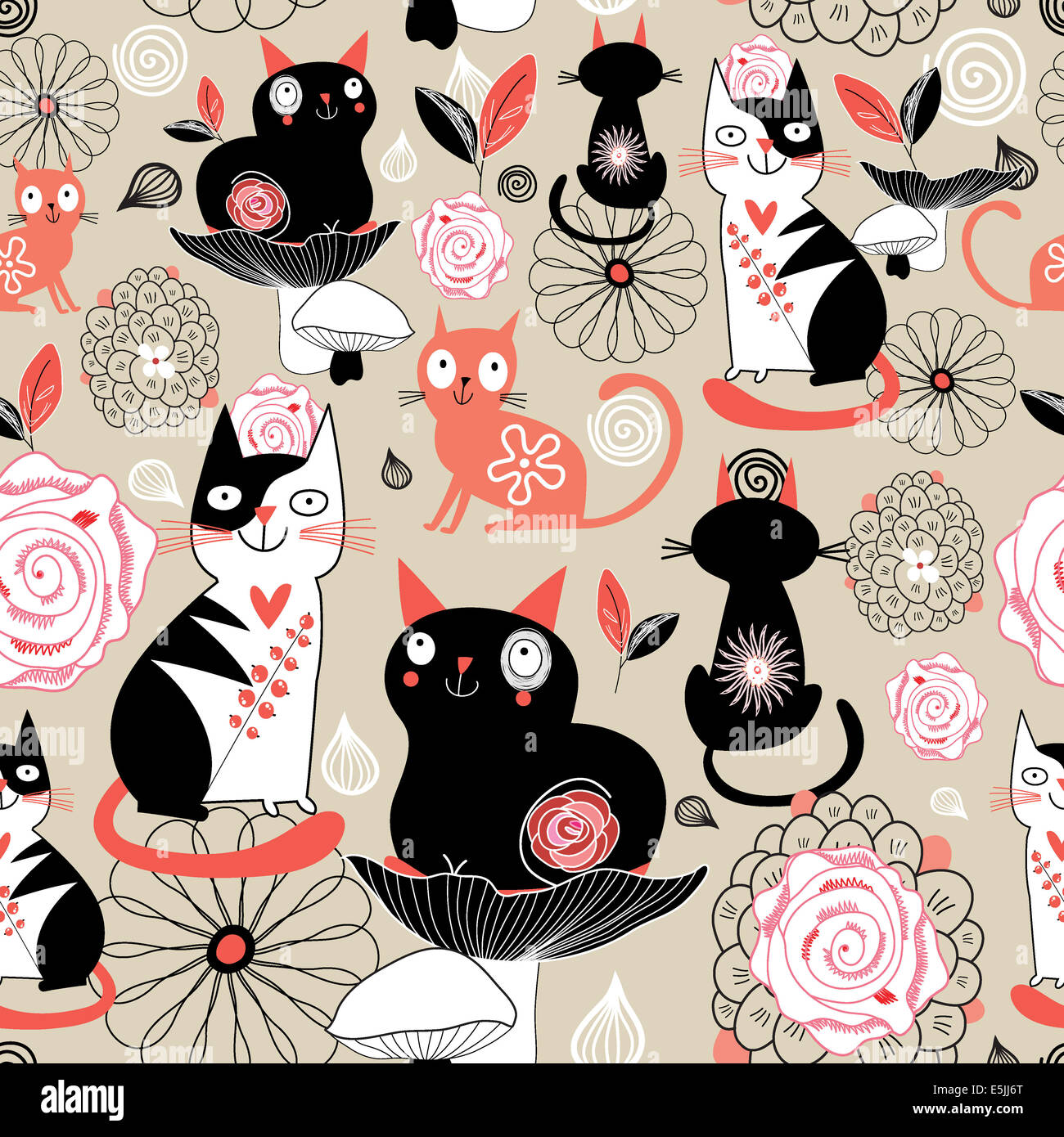 Cats graphics hi-res stock photography and images - Alamy