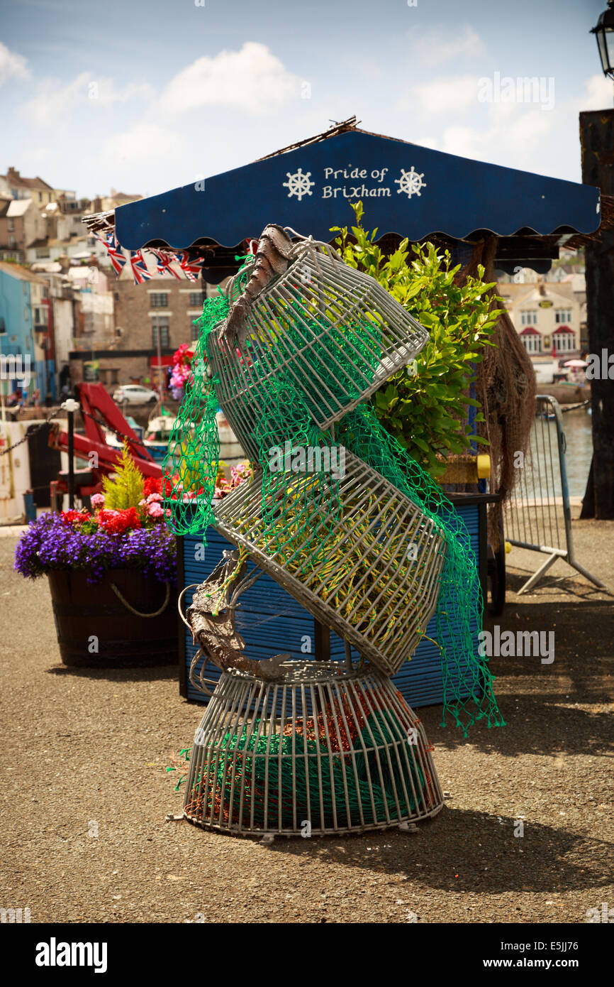 Tourist attraction on Brixham seafront in Devon England UK Stock Photo ...