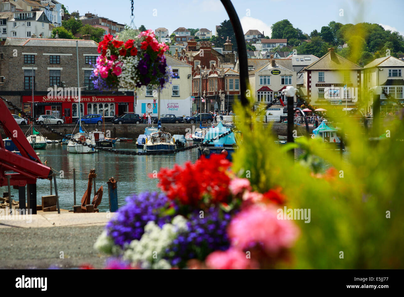 Family Holiday photographs of Toruay and Devon in England UK Stock ...
