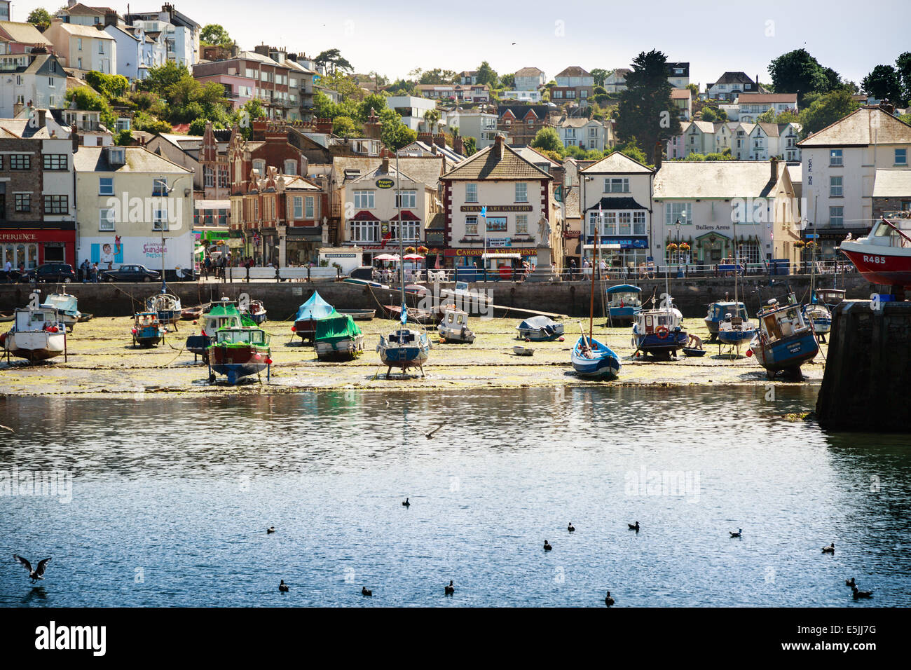 Family Holiday photographs of Toruay and Devon in England UK Stock ...