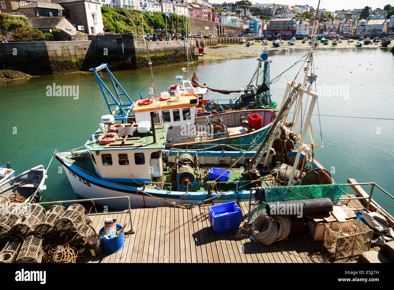 Family Holiday photographs of Toruay and Devon in England UK Stock ...