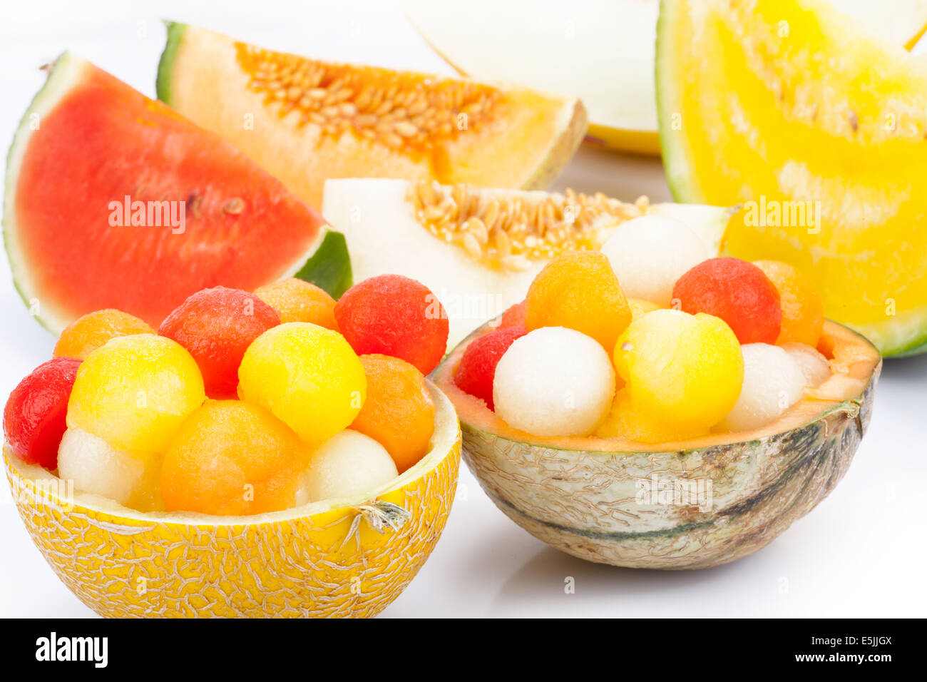 Melon balls hi-res stock photography and images - Alamy